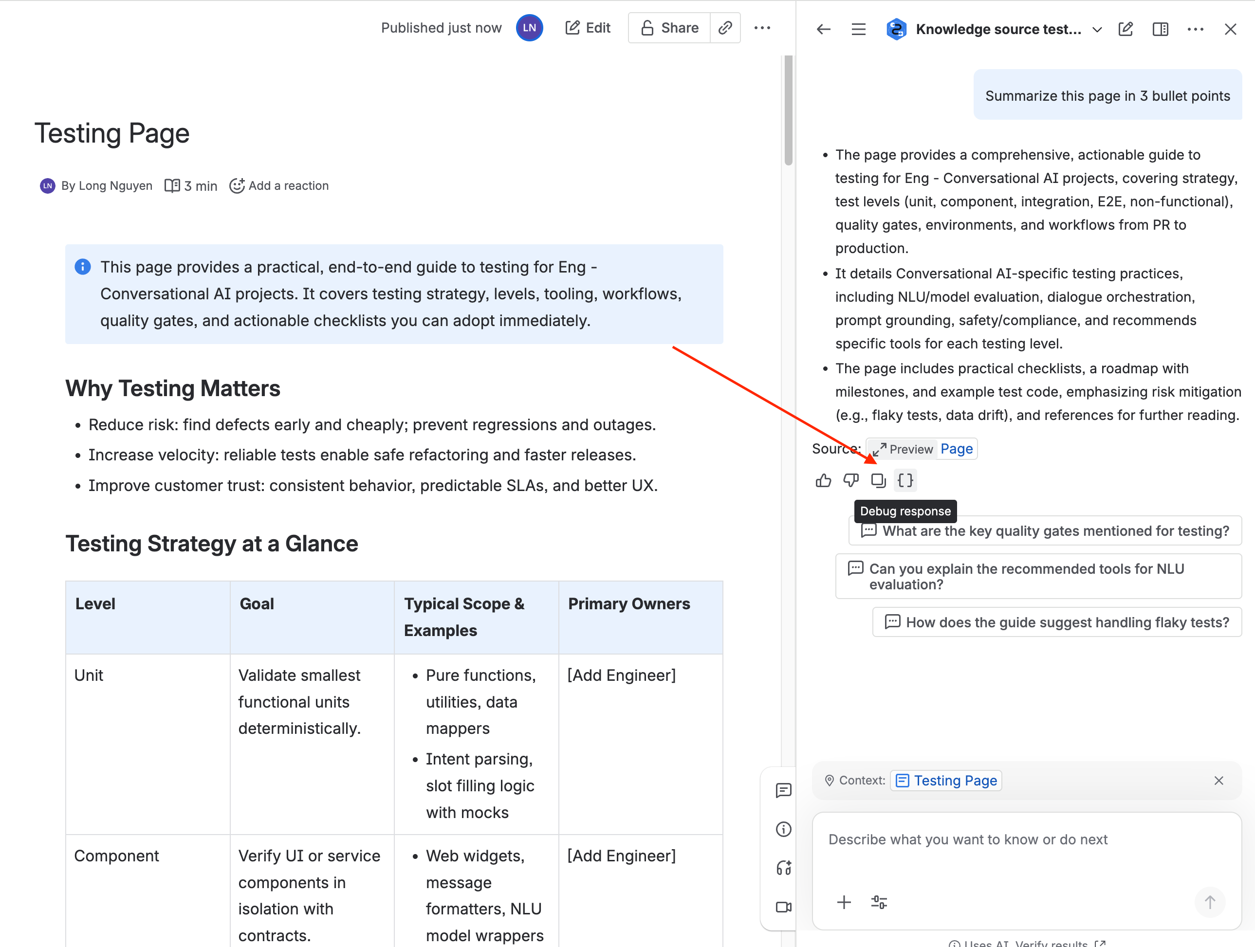 Unlock Rovo Agent Transparency: Introducing Debug View in Chat for Easy ...