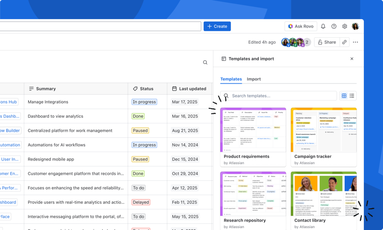 Live presence, Gallery refresh, Jira 2 way sync an... - Atlassian Community