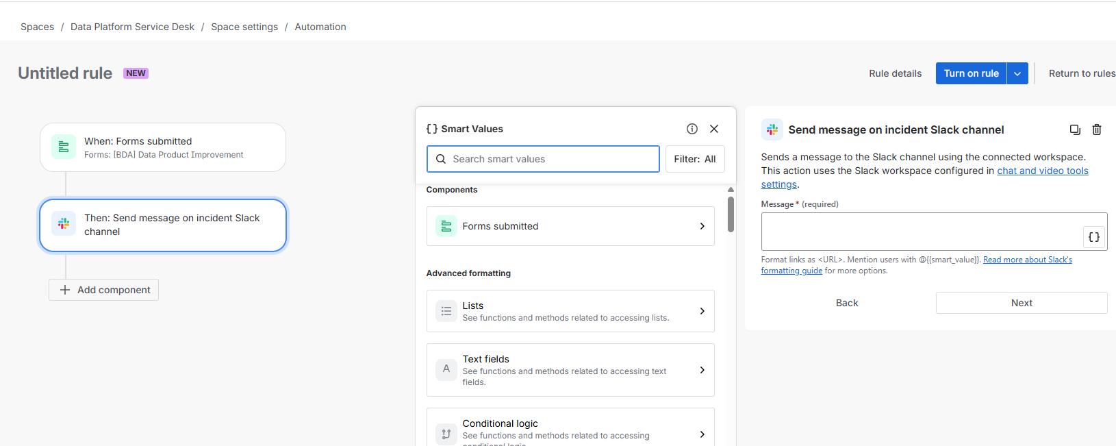 Form query in JSM and Jira Cloud.