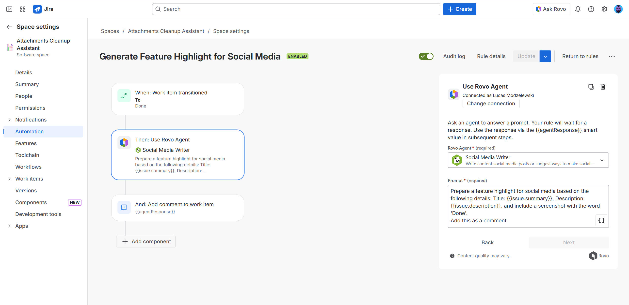 How AI can use in JIRA workflow