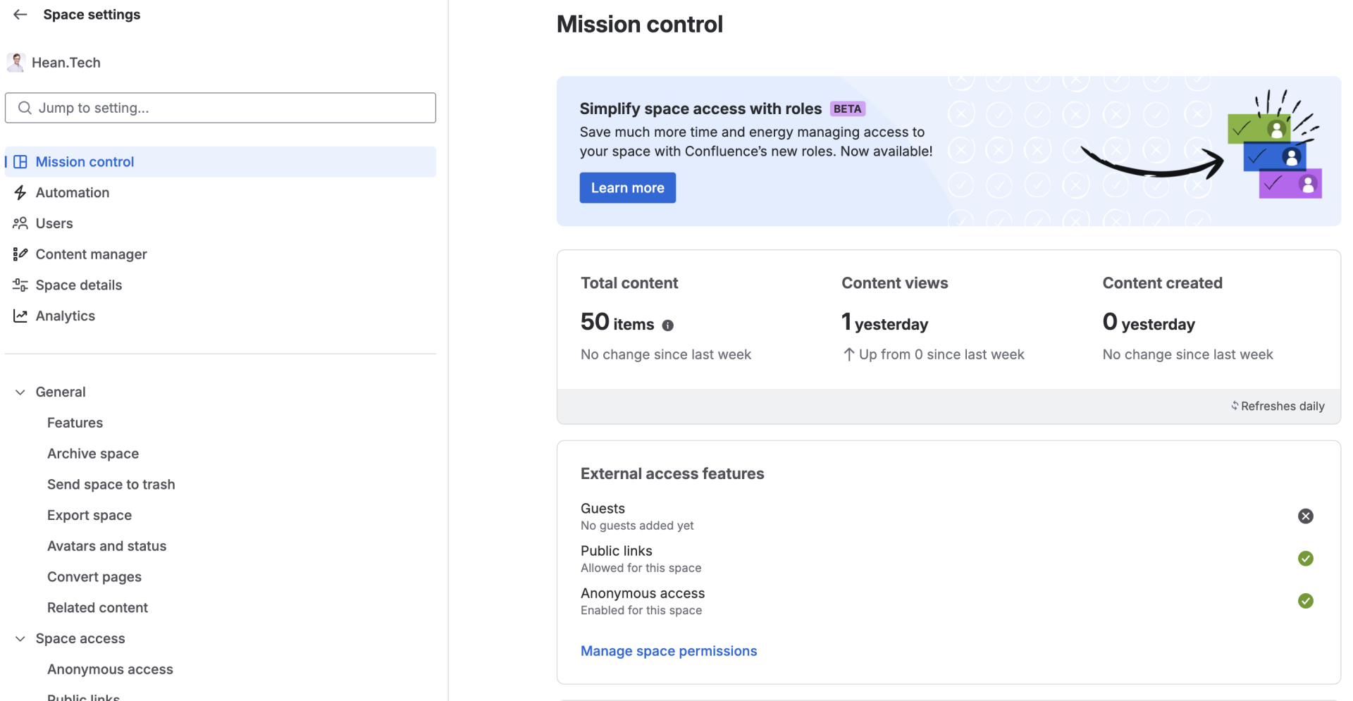 Know Your Role(s) : Confluence Space Admin - Atlassian Community