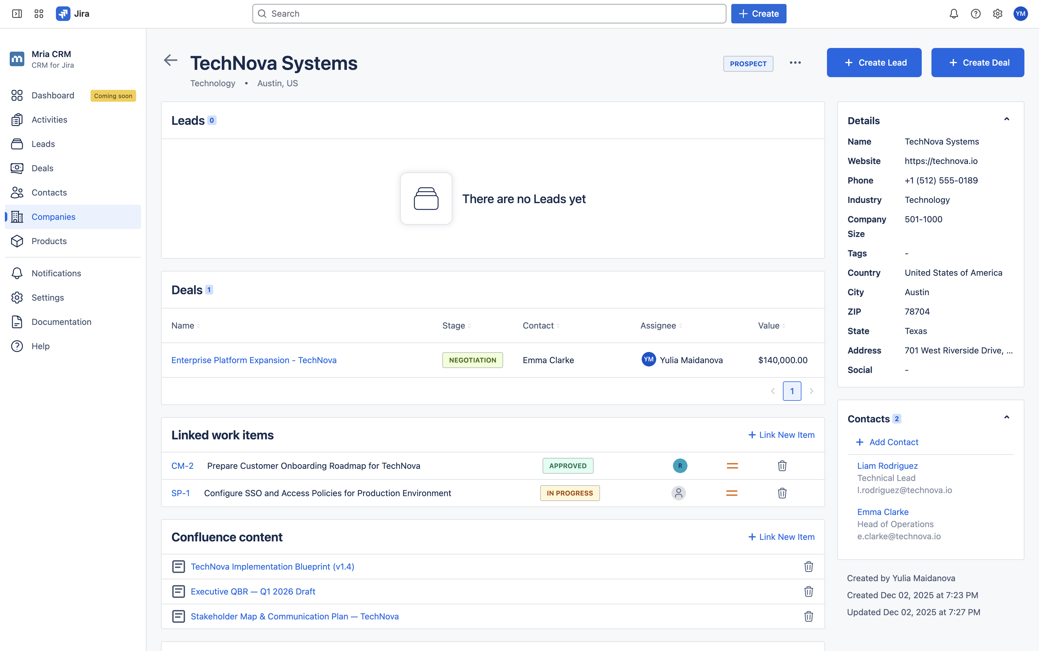 How to Use Confluence Inside Your CRM Workflow in ... - Atlassian Community