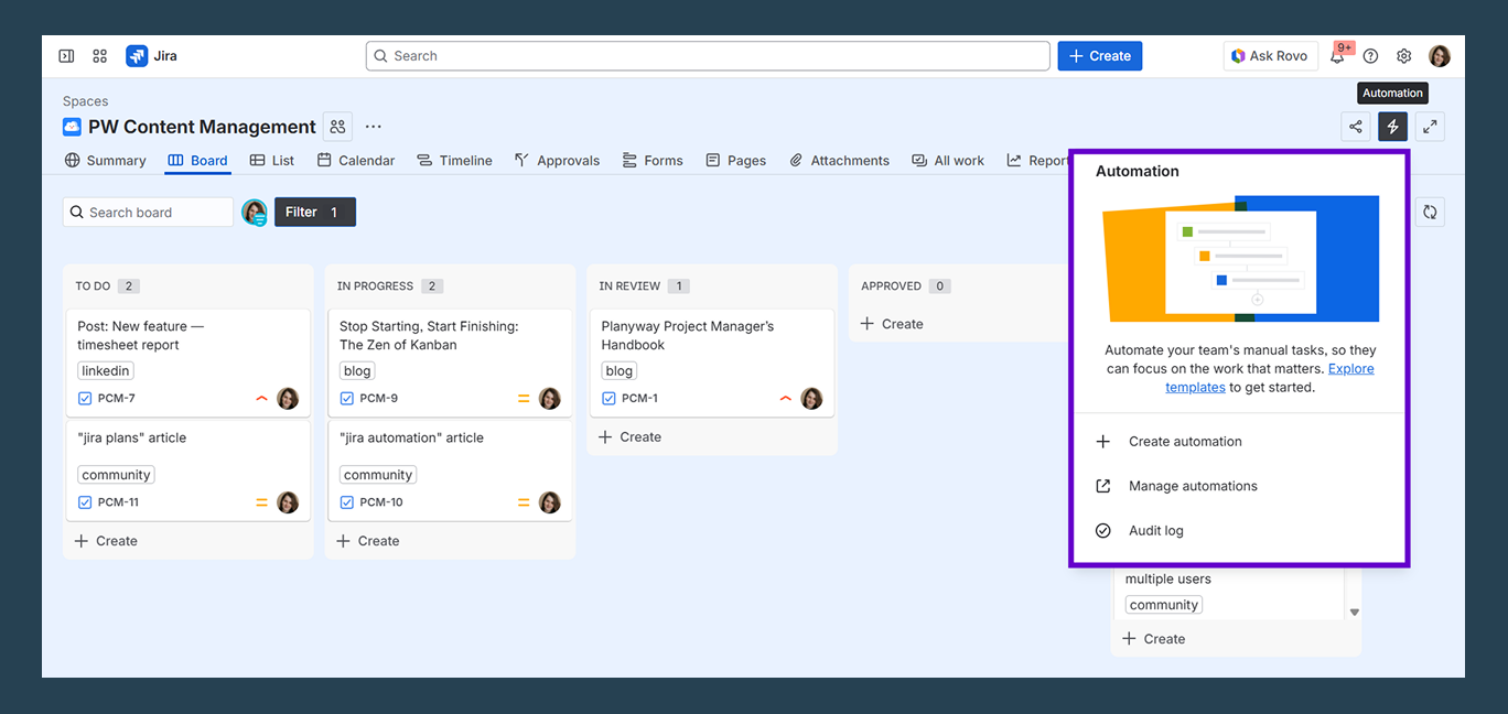 Jira Automation: The Practical Guide for Project M... - Atlassian Community