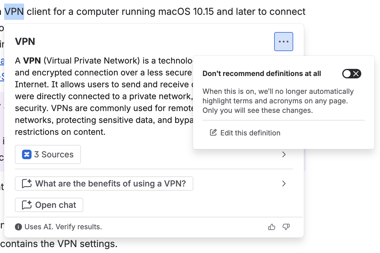 At A Glance : Rovo in Confluence - Atlassian Community