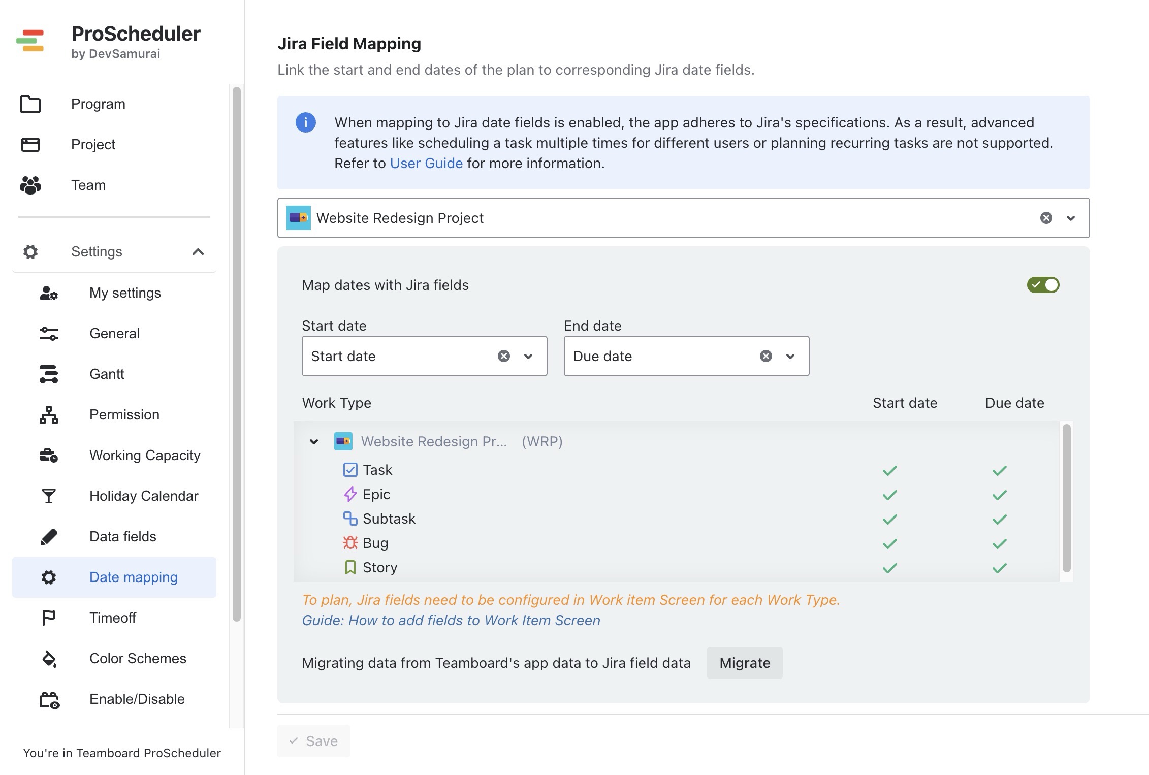 How to Use ProScheduler Gantt Charts as a Native J... - Atlassian Community