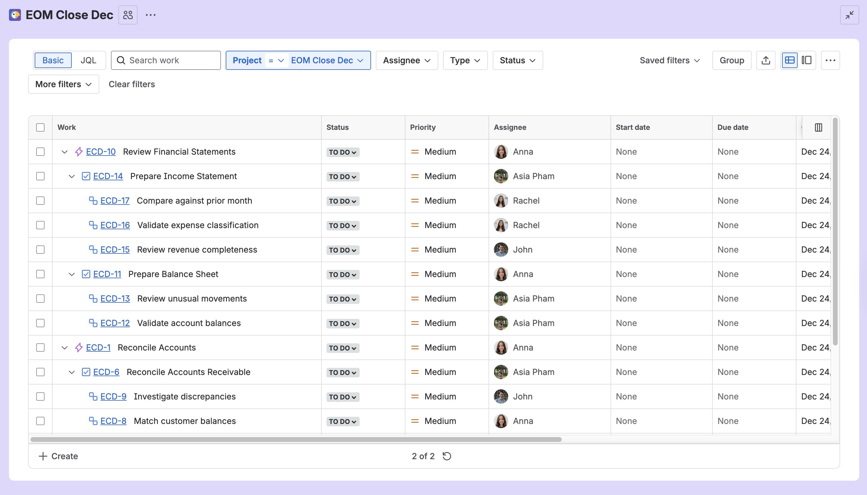 End-of-Month (EOM) Close Processes for Finance tea... - Atlassian Community