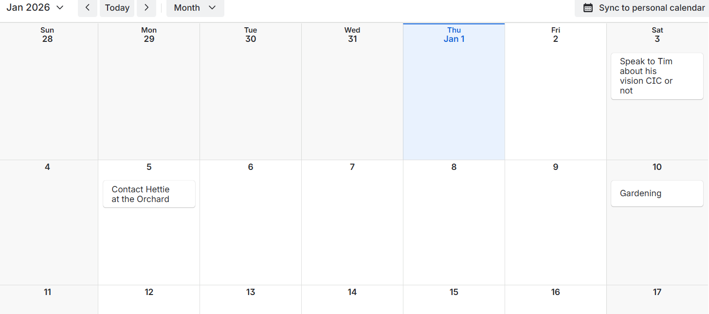When changing date in trello calendar outlook cale...