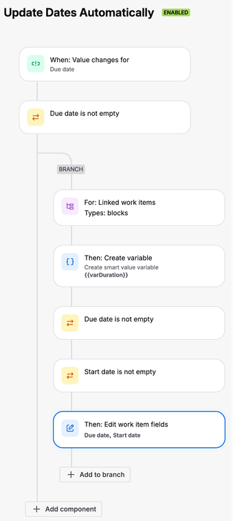 Issue with Due Date clearing instead of updating i...