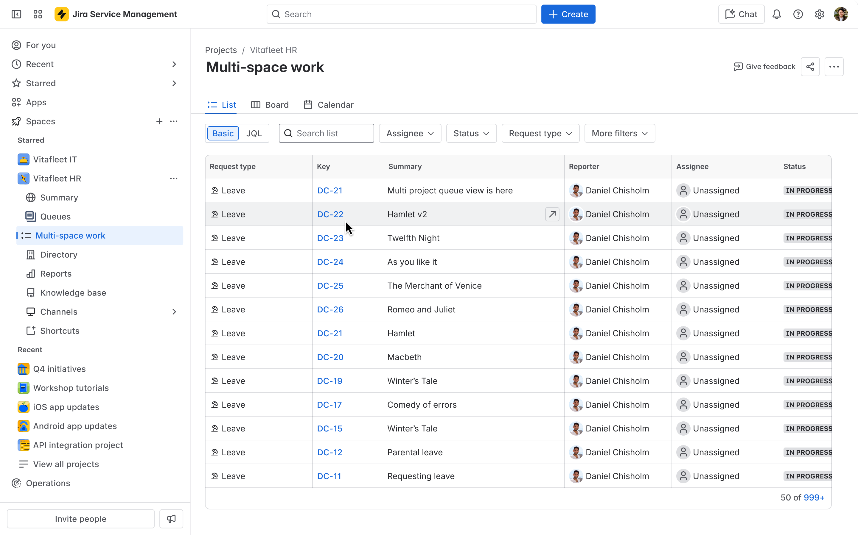 Streamline your work across multiple spaces with t... - Atlassian Community