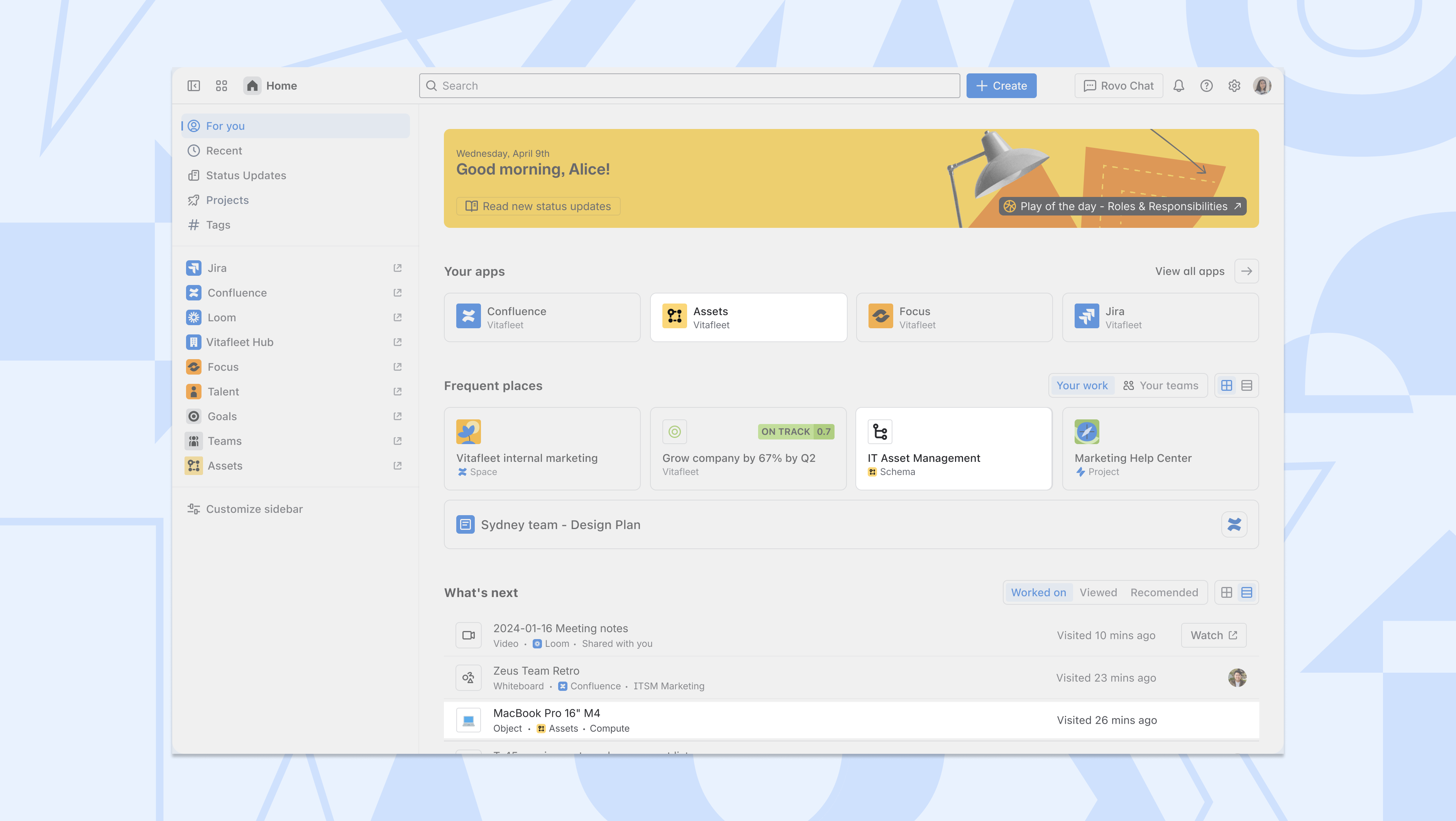 Unifying Assets across the Atlassian Platform - Atlassian Community