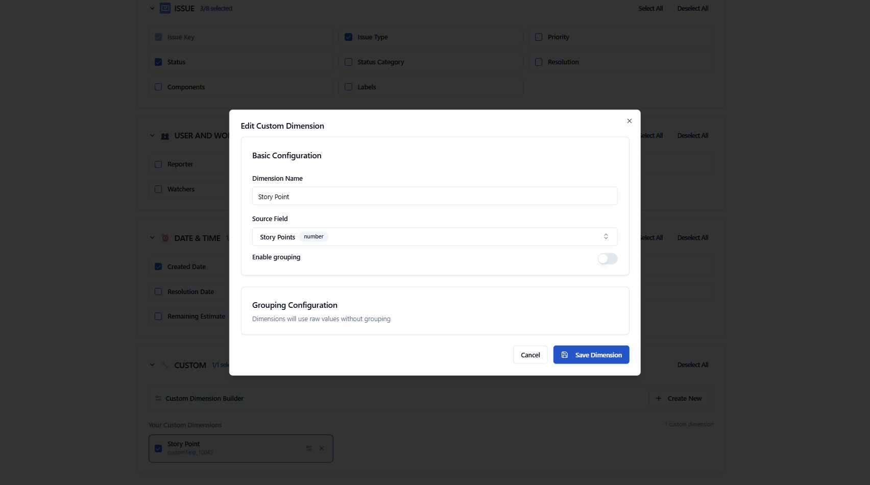 Jira dashboards can’t chart numeric custom fields ...