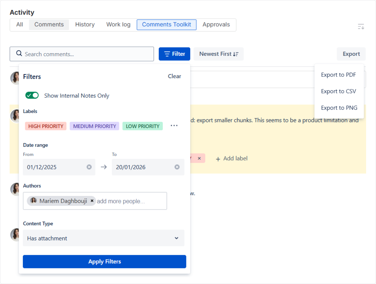 Why You Should Label Your Jira Comments, Not Just ... - Atlassian Community