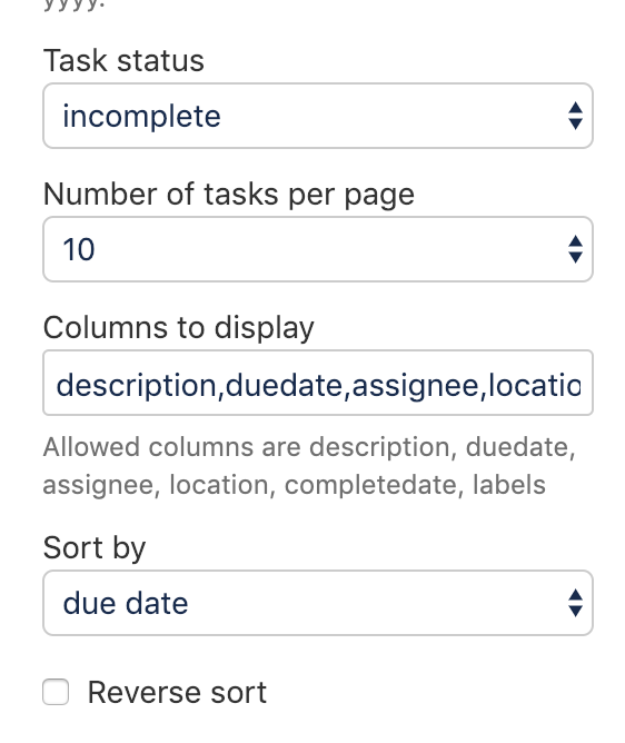 Due Date Notifications