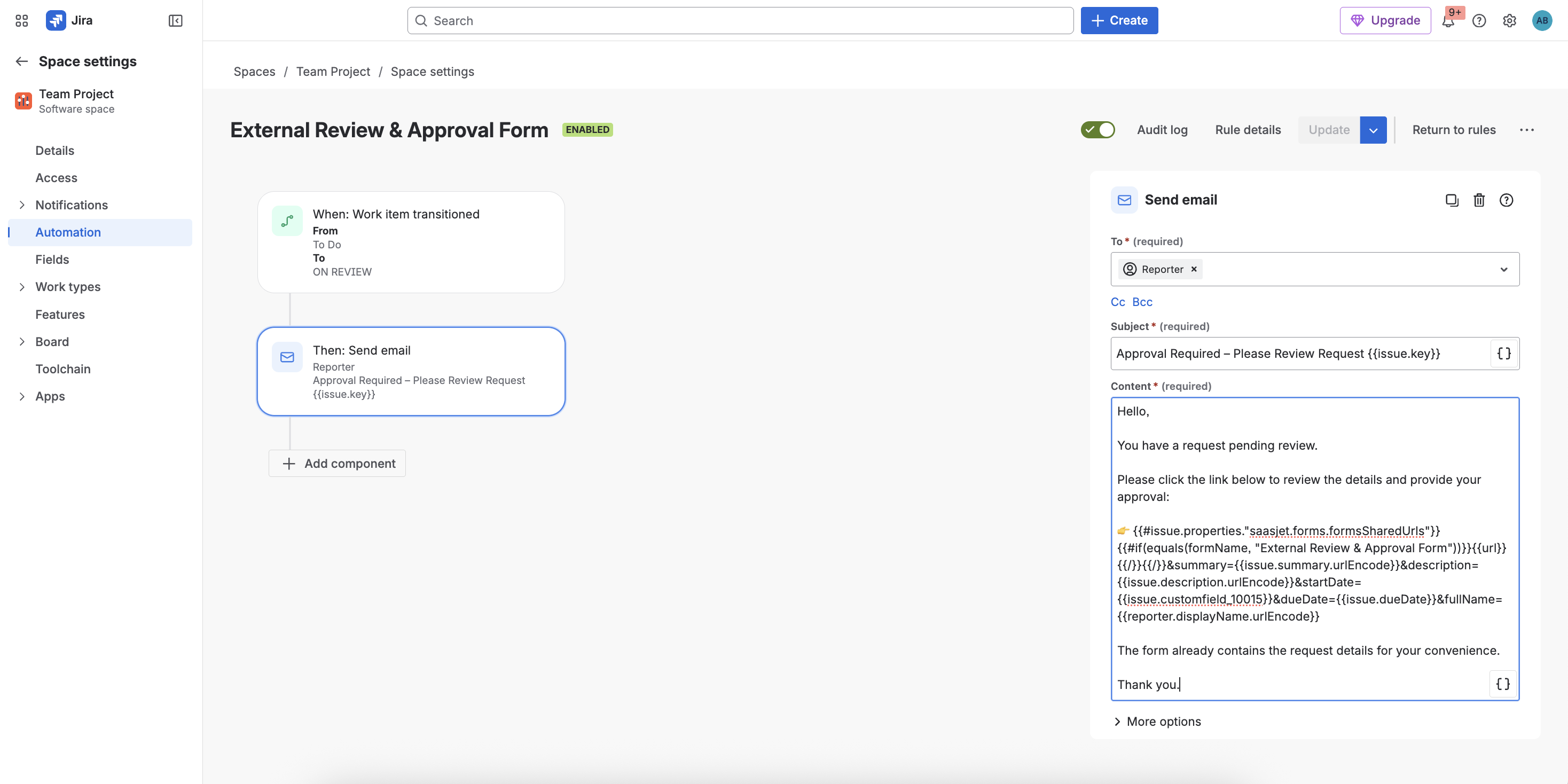 How to Automatically Pre-Fill Jira Forms with Work... - Atlassian Community