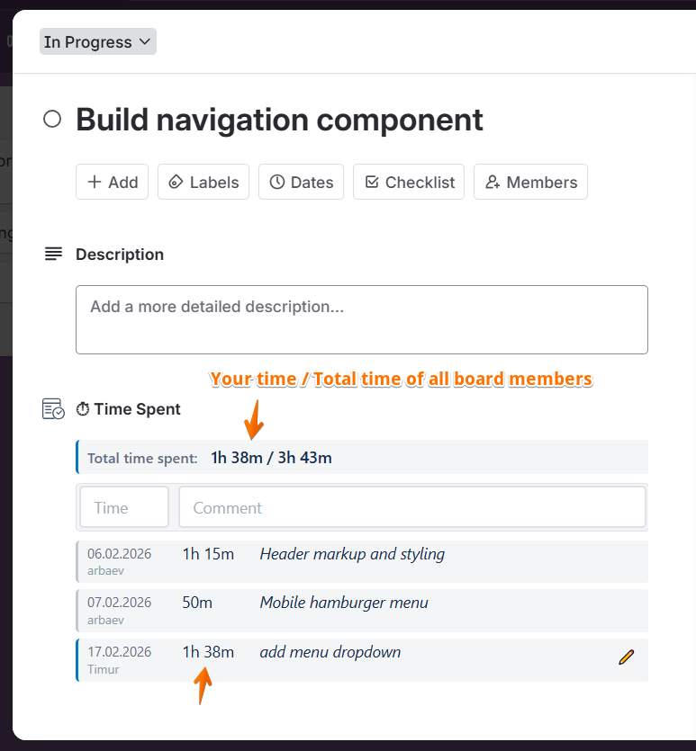 The Fastest Way to Track Time on Trello Cards - Atlassian Community