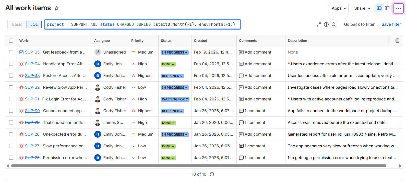 Top 3 Reports You Can Generate Using Jira Work Item Data