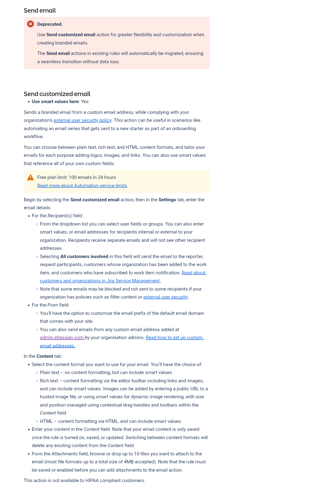 Trouble with sending customised email based on cus...