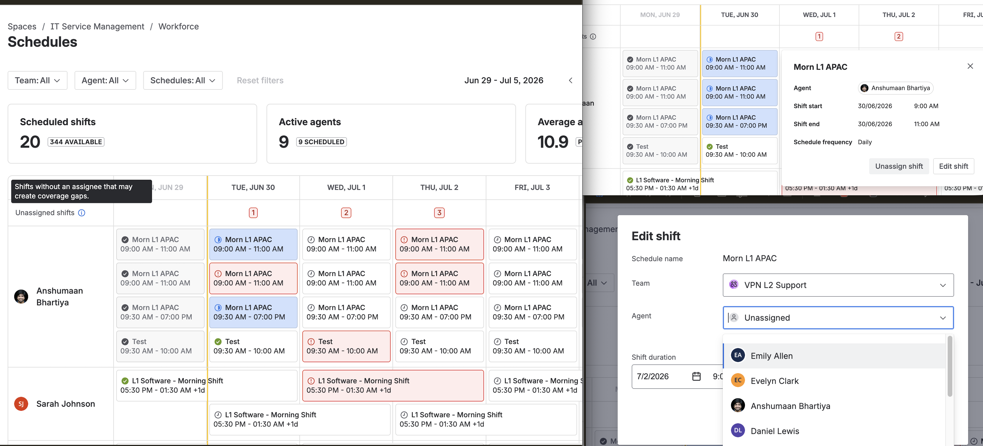 Workforce Management in JSM: New Features Rolling ... - Atlassian Community