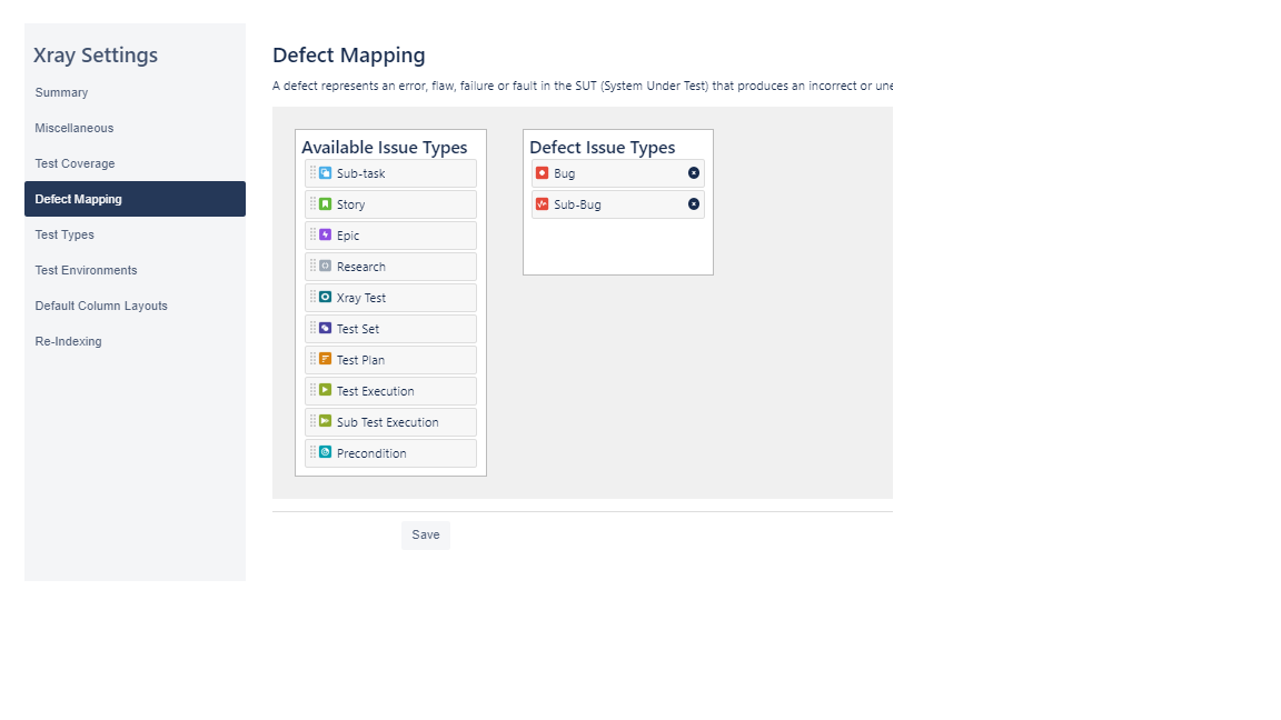 How to open sub bug from test execution
