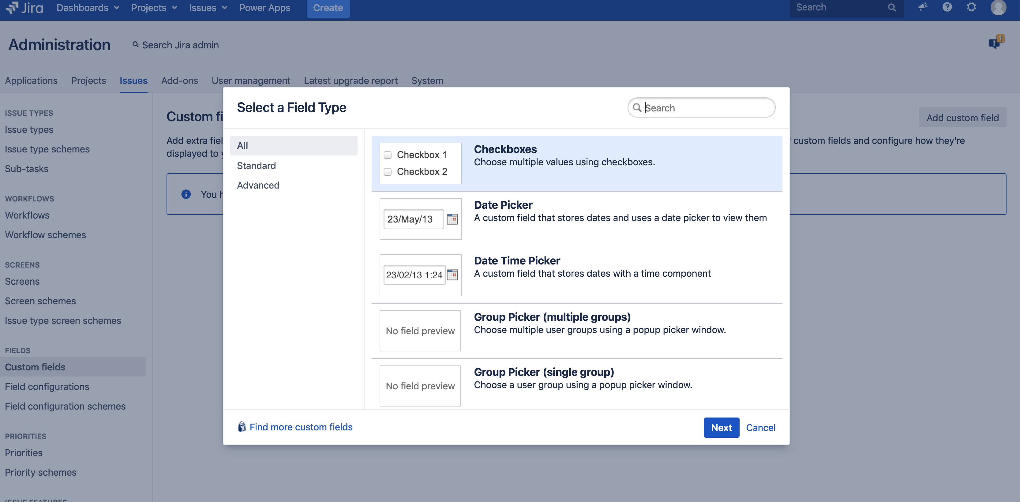 Solved: Where can I find a list of the Jira Fields Type an...