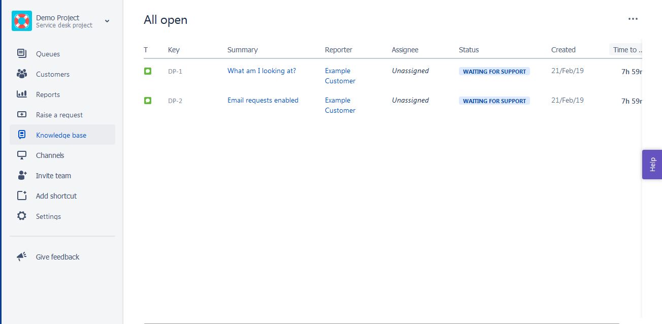 How do I add Knowledge base to Jira ServiceDesk?