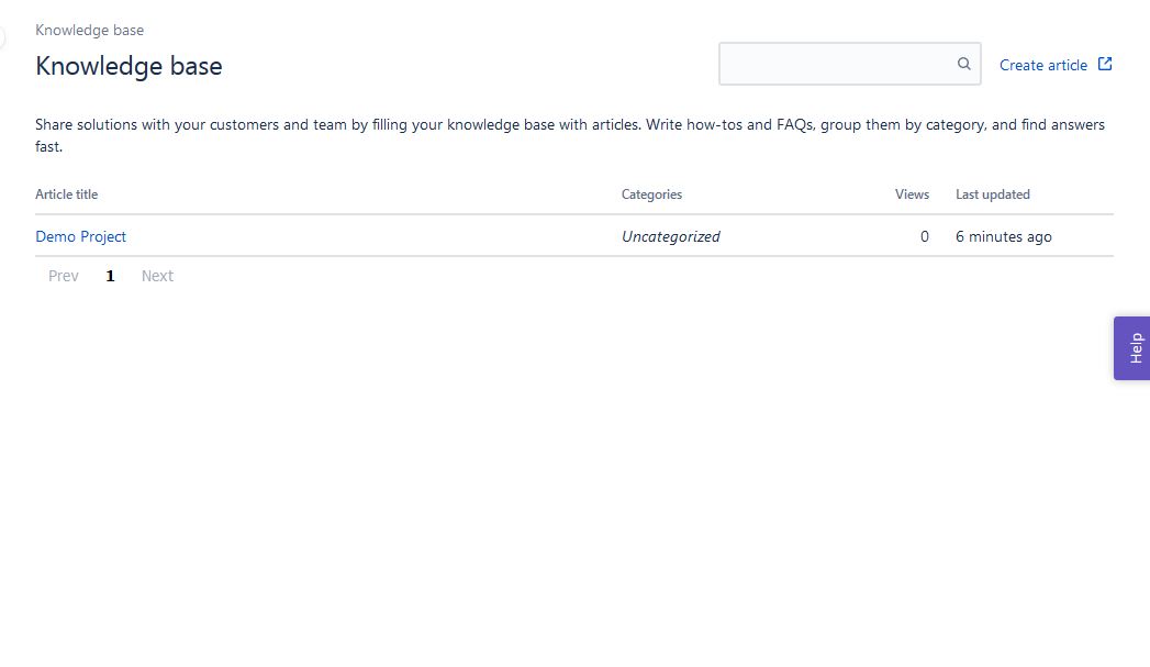 How do I add Knowledge base to Jira ServiceDesk?