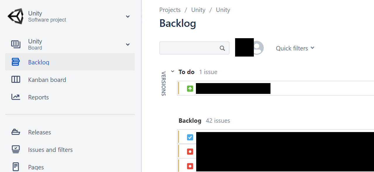 The kanban backlog view and left pane button disap...