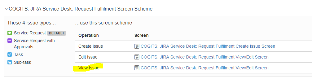 Solved: Can the Issue Detail View be edited for JIRA Servi...