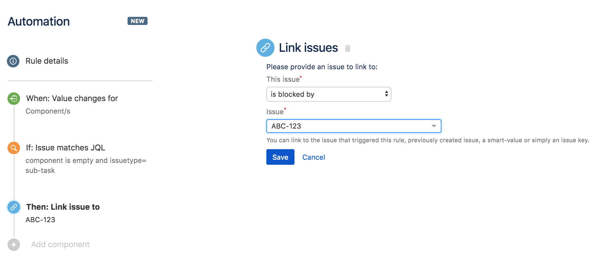 Move sub-issue from one issue to another