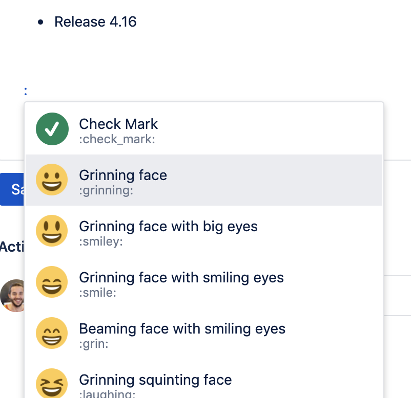 Solved: Any way to add graphical emoticons on new issue vi...