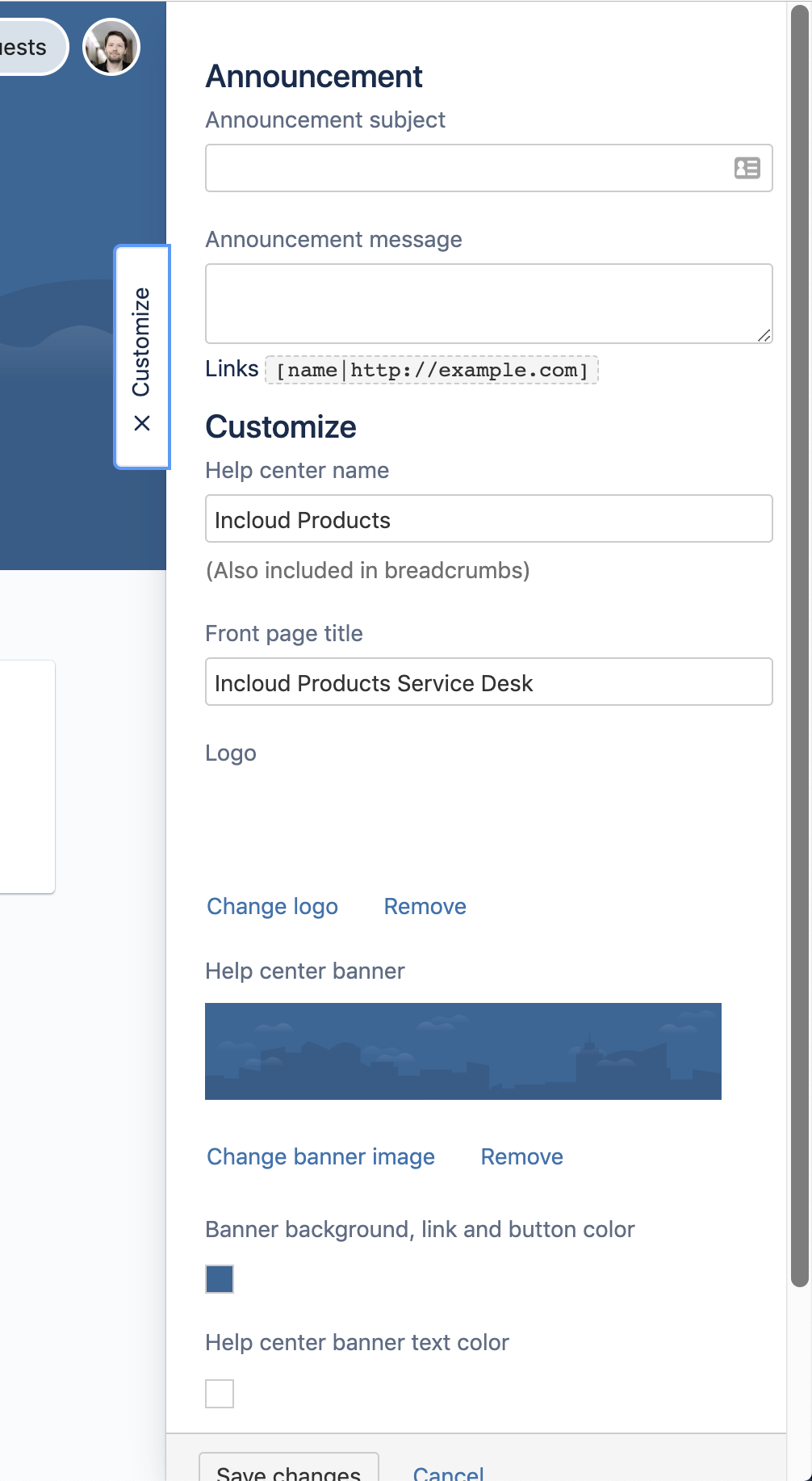 How do we customise the Knowledge Base
