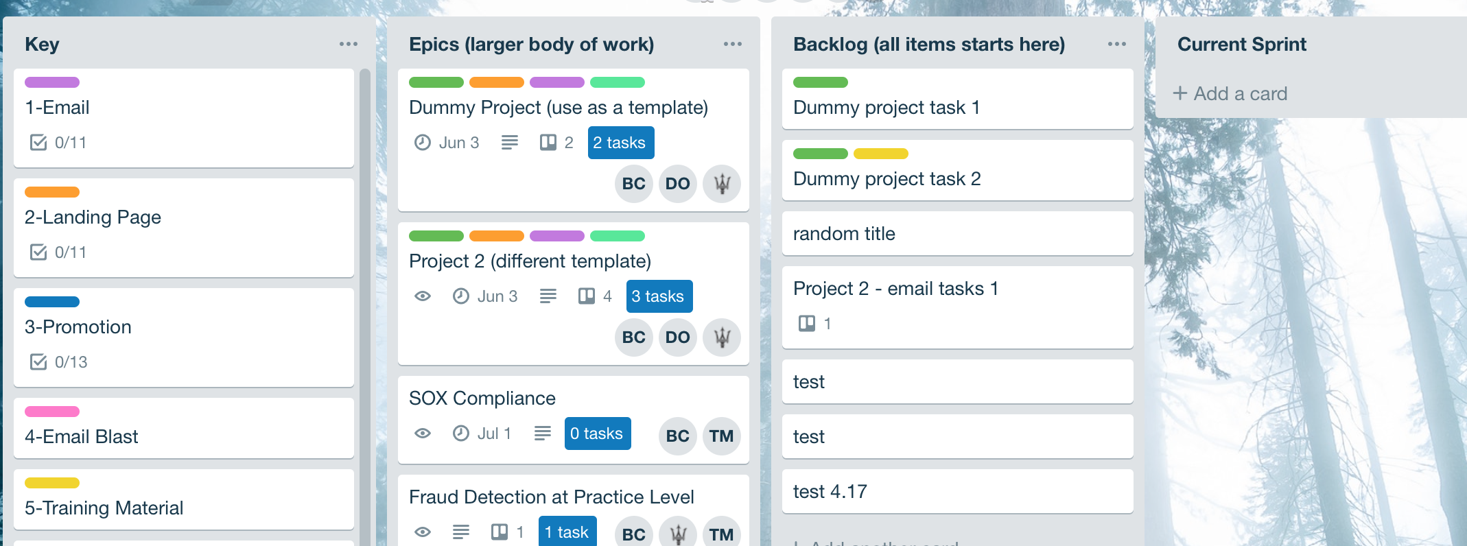 Epics by Screenful - How to copy Epic and all the ...