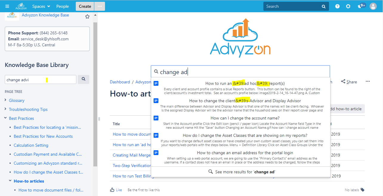 special characters in the search box drop-down?