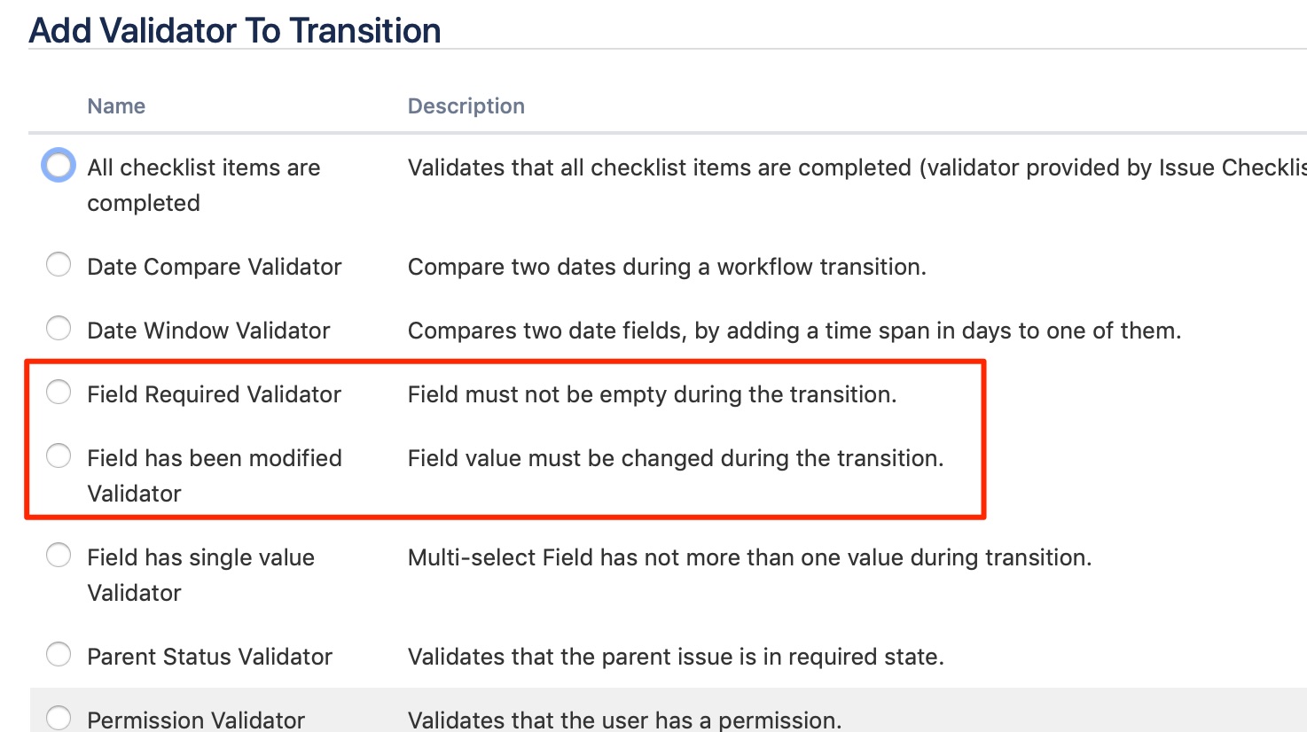 Solved Jira Fields Required In A Workflow Transition With