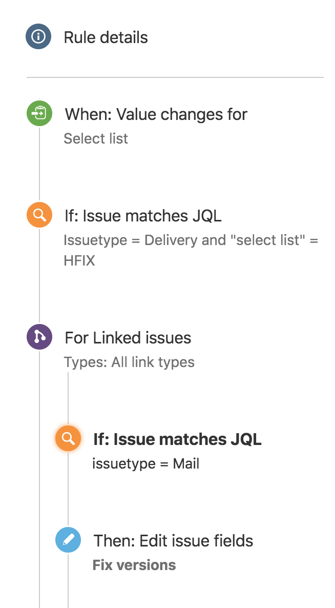 Need to Update the "Fix Version/s" based on the va...