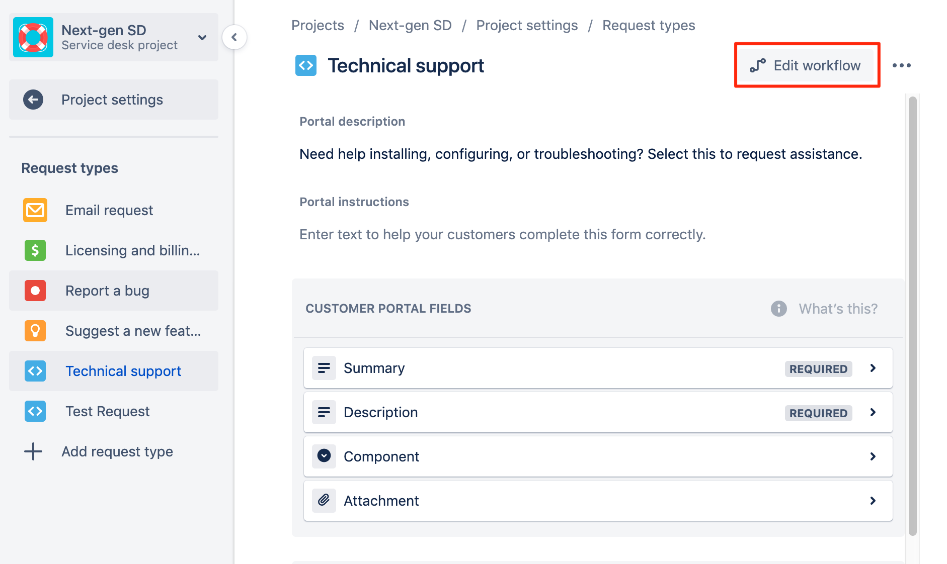Solved: Adding workflow statuses in Next-gen Service Desk ...