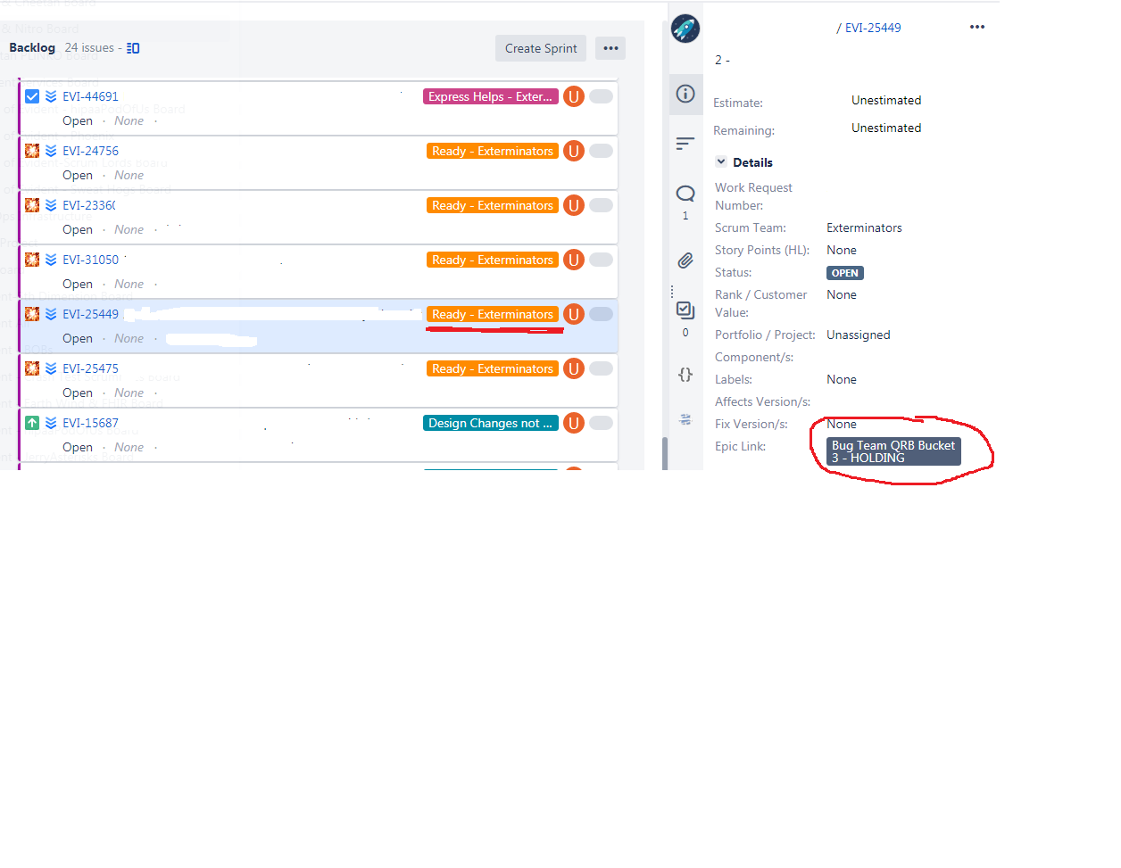 Solved: Why would a JIRA issue show different epics when v...