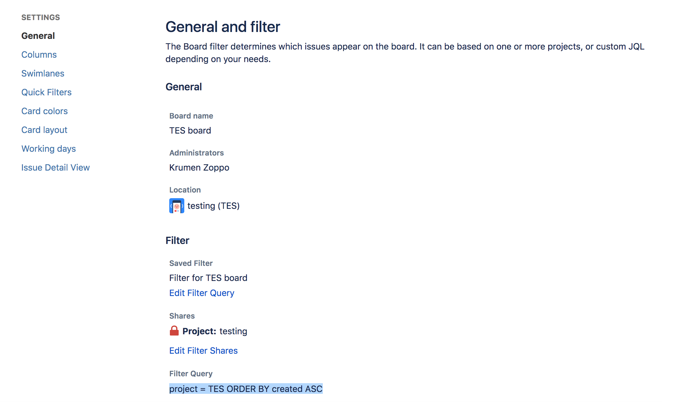 Filter tasks to stop excessive scrolling