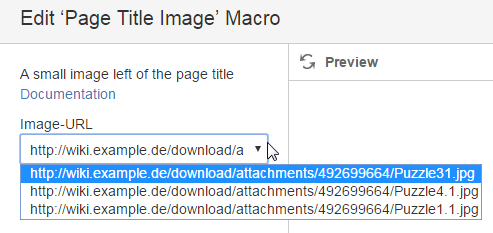 Adding an image in front of a Confluence page title with CSS and User Macro