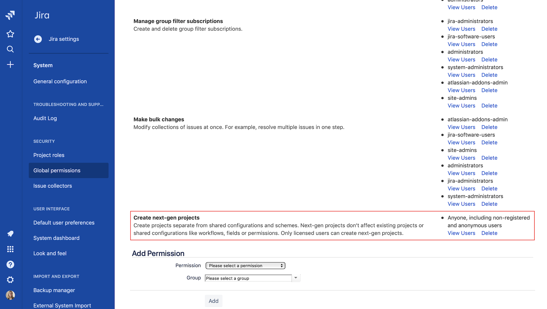 Solved: How to restrict jira user from creating projects i...
