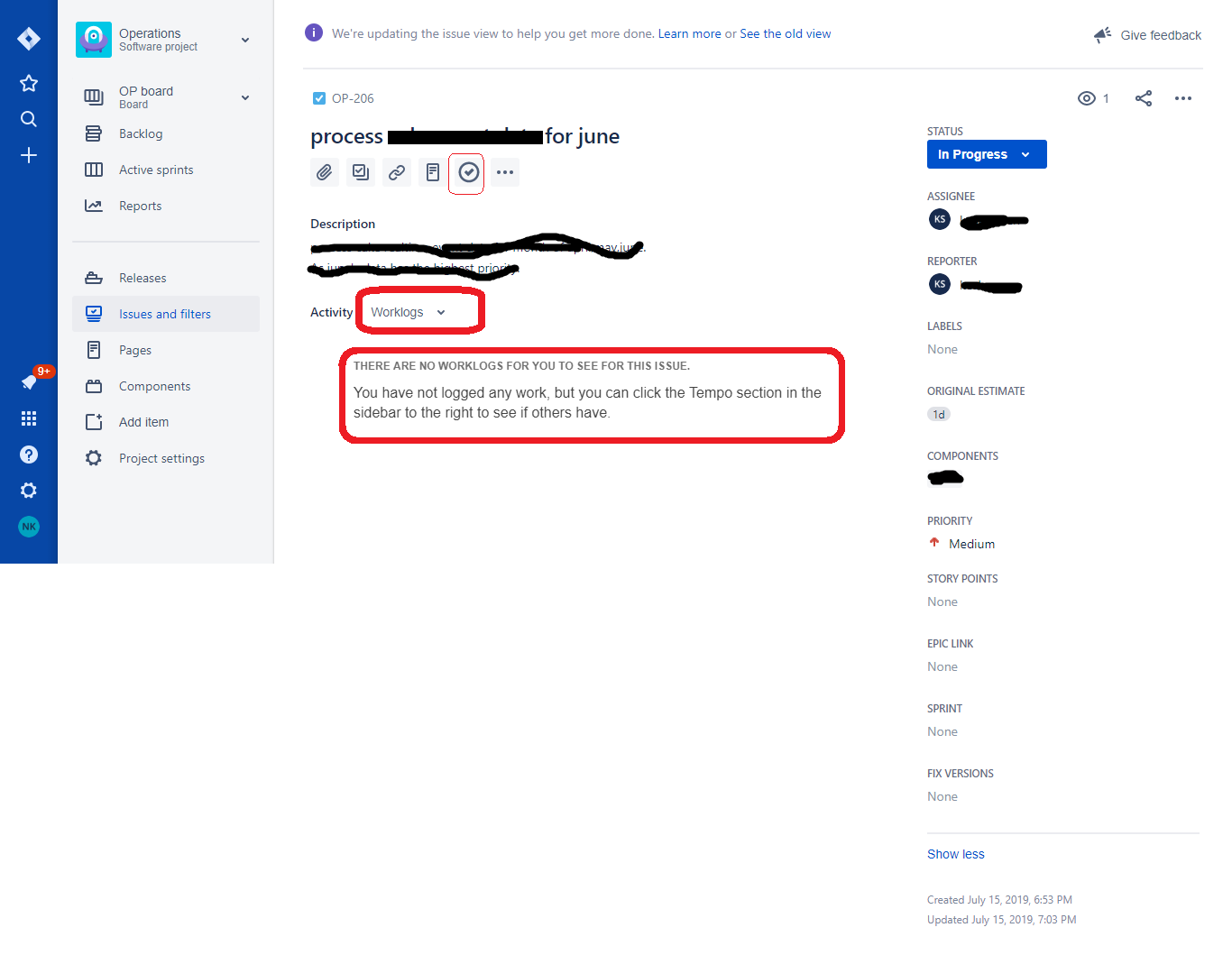 Solved: Unable to use 'Time Log' option after unsubscribed...