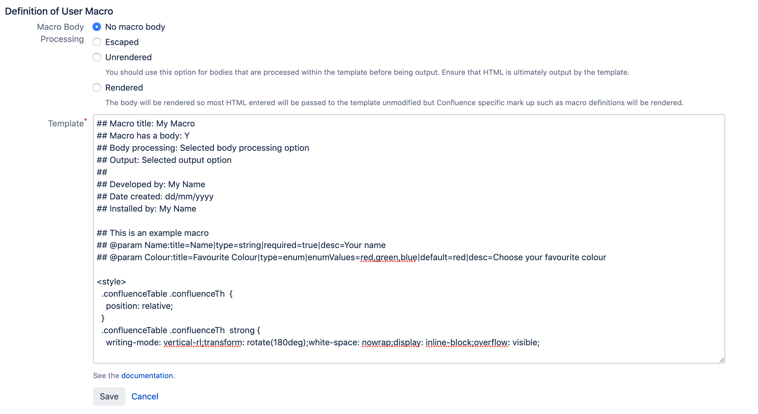 How do I create vertical table headings in conflue...