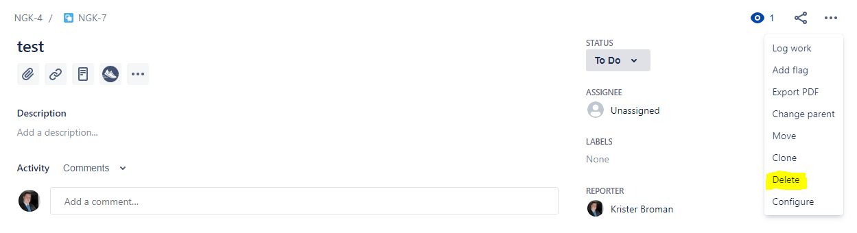 Solved: How to delete subtasks in next-gen projects?