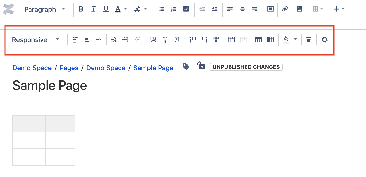 Solved: No table formatting tools in cloud editor?