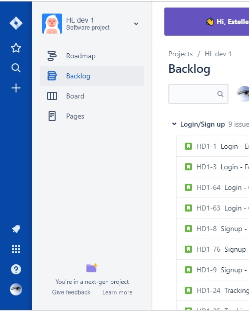 How to create an EPIC