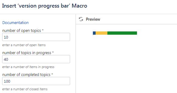Solved: jira version progress bar in a confluence table?