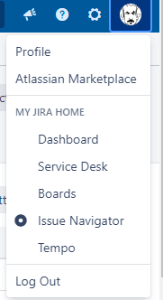 Default user portal after user login