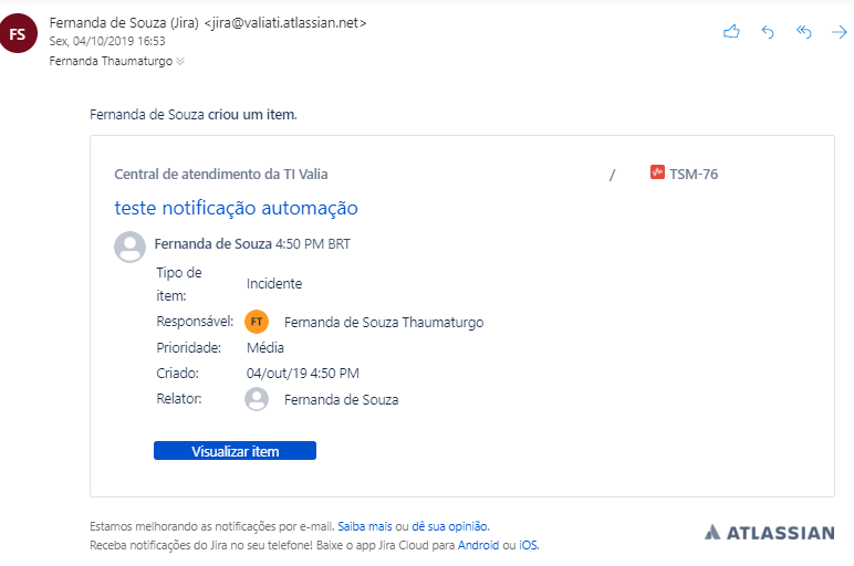 Solved: New email issue updates