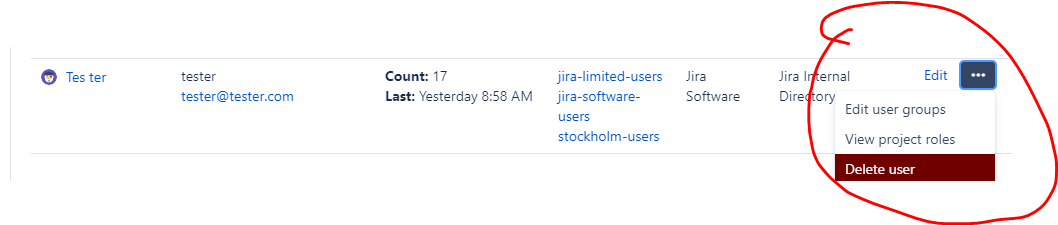 How Do I Delete Test User Accounts?