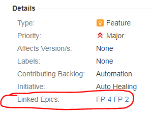Linking issues based on issue numbers provided in ...
